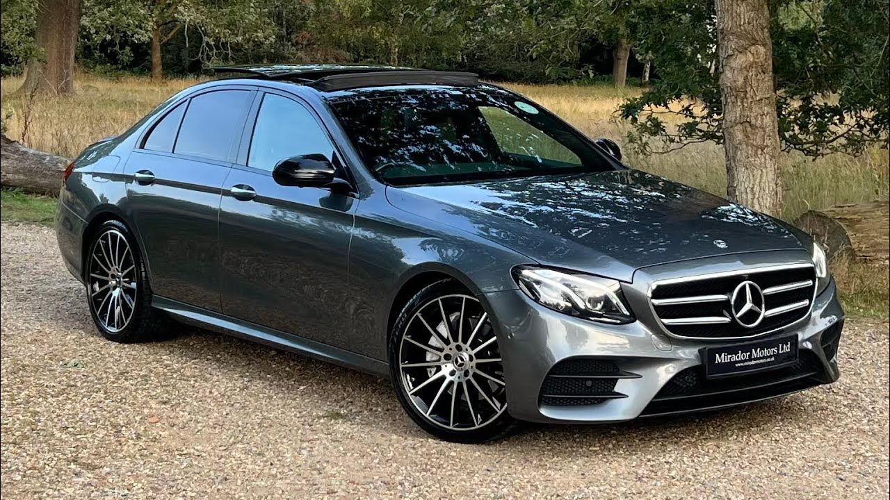 2020 MERCEDES E300D NIGHT EDITION - YouTube