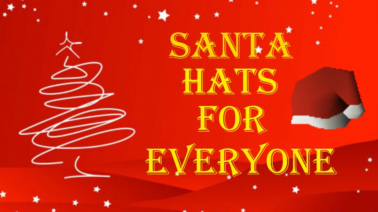 OSRS : FREE SANTA HAT FOR EVERYONE! - YouTube