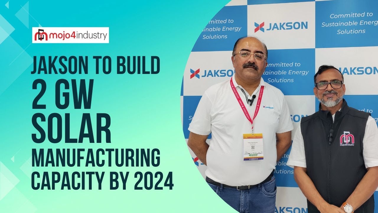 Jakson to build 2 GW solar manufacturing capacity by 2024 - YouTube