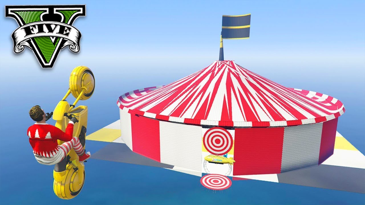 GTA V Online: O CIRCO GIGANTE com MUITA COMPETIÇÃO E MITAGEM!!! - YouTube