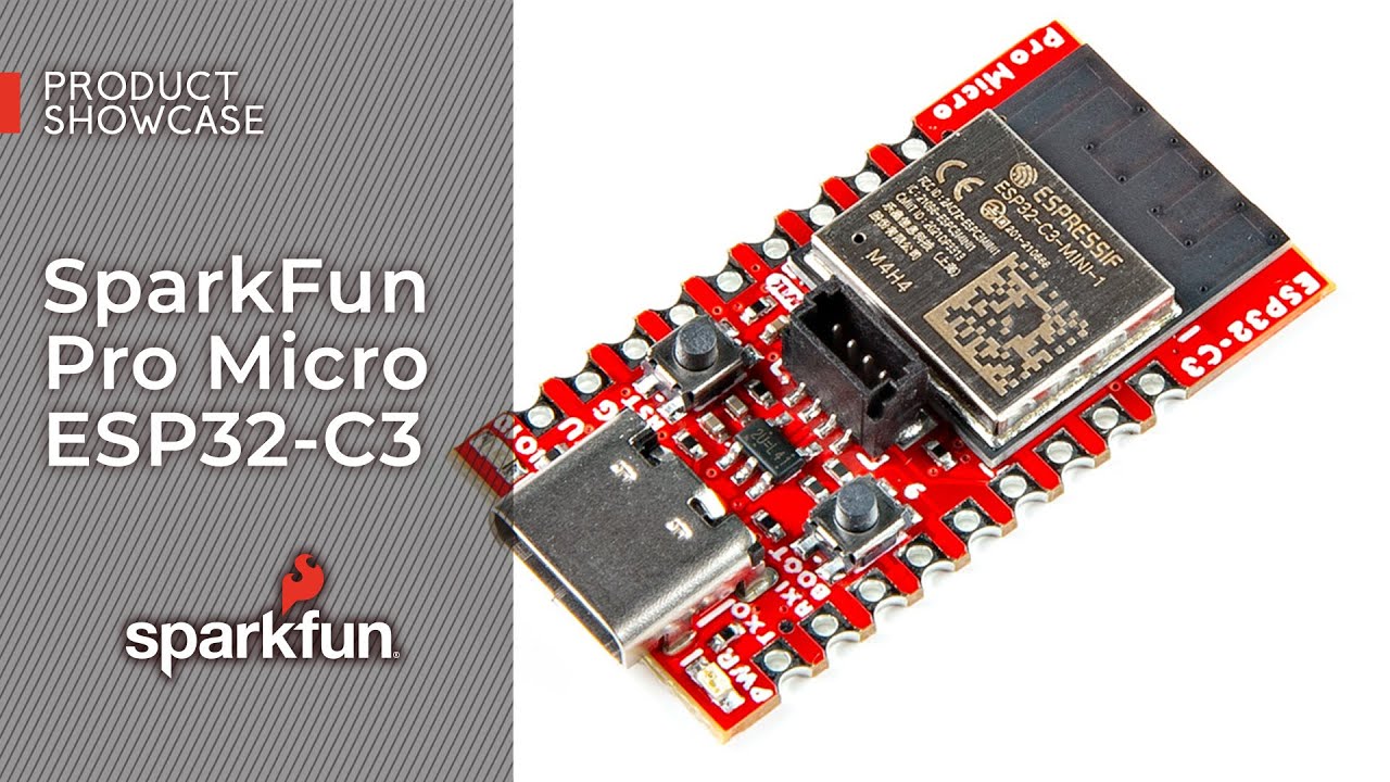 Product Showcase Sparkfun Pro Micro Esp32 C3 Youtube