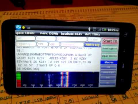 DroidRTTY - YouTube