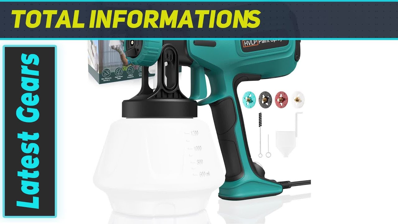 KOVDON Paint Sprayer: A Versatile Tool for Your Projects - YouTube