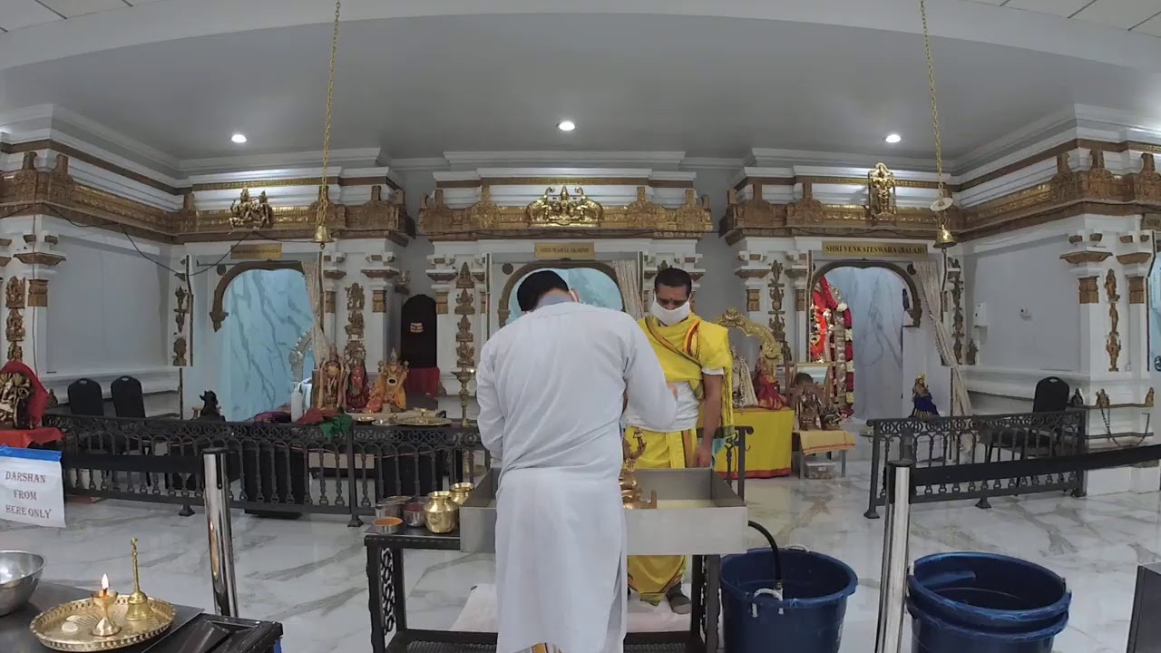 Live Puja/Aarati from DFW Hindu Temple Ekta Mandir - YouTube