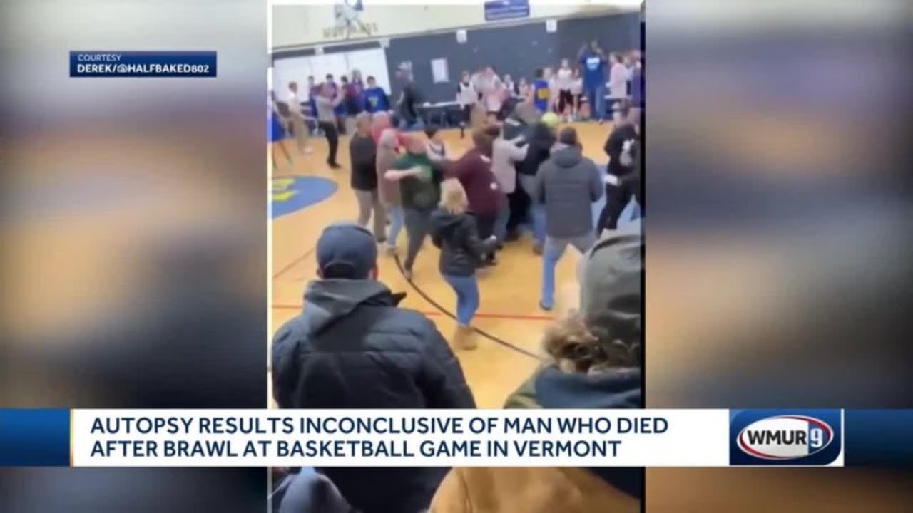 Man DROPS DEAD After Fighting At A Basketball Game - YouTube