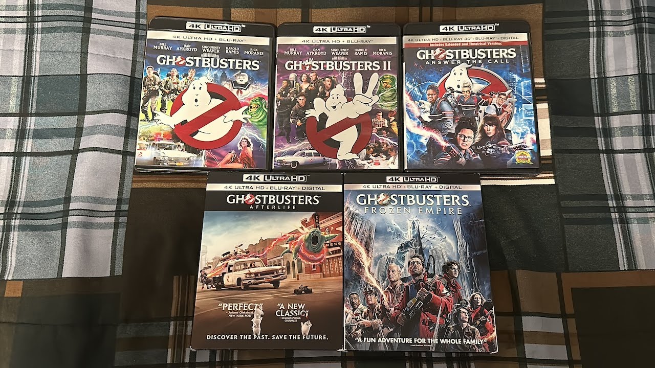 My Updated Ghostbusters Movie Collection (2024) - YouTube