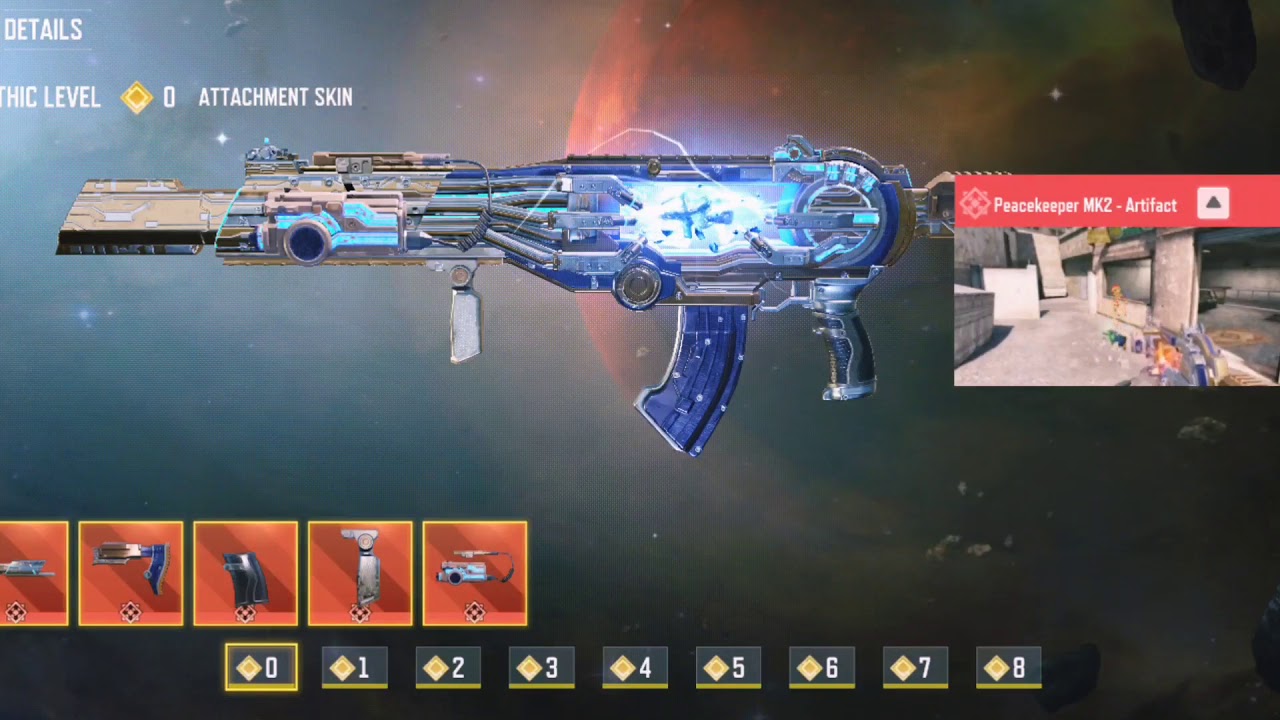 Call Of Duty: Mobile - OST | Mythic Peacekeeper MK2 - Artifact (menu ...