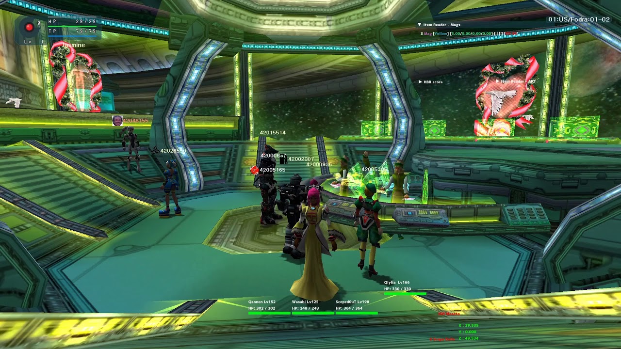 PSOBB Ephinea Challenge E2: FOmarl, FOnewearl, & HUcaseal Run - YouTube