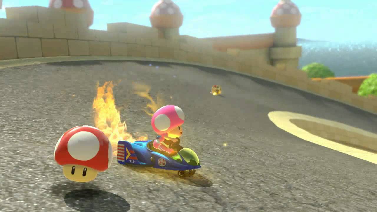 Wii U - Mario Kart 8 - Toad Harbor - YouTube