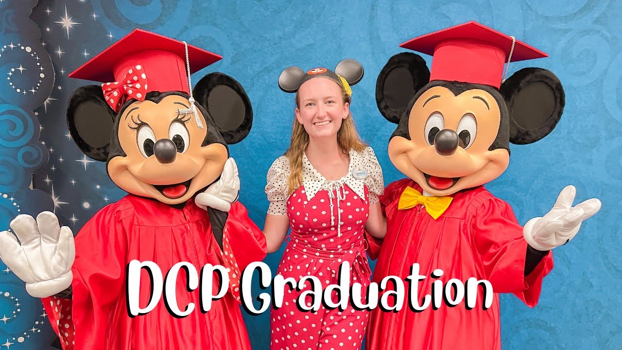 disney college program graduation dcp spring 2022 - YouTube