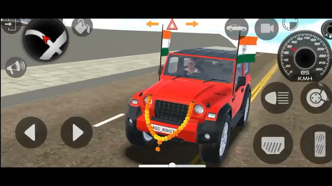 Dollar song Modified Mahindra Thar Red colour Mahindra Thar Indian car ...