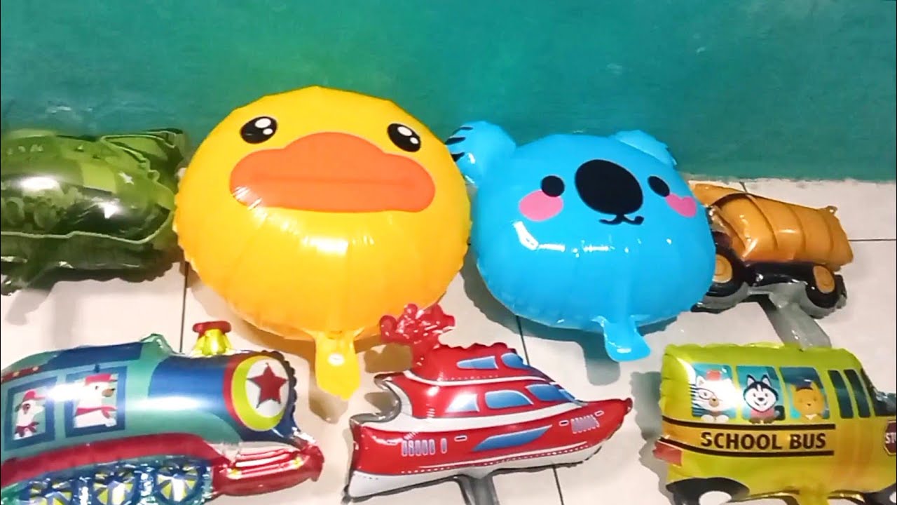 balon animals Koala Bebek Balon tank Balon koala Balon foil Balon bus ...