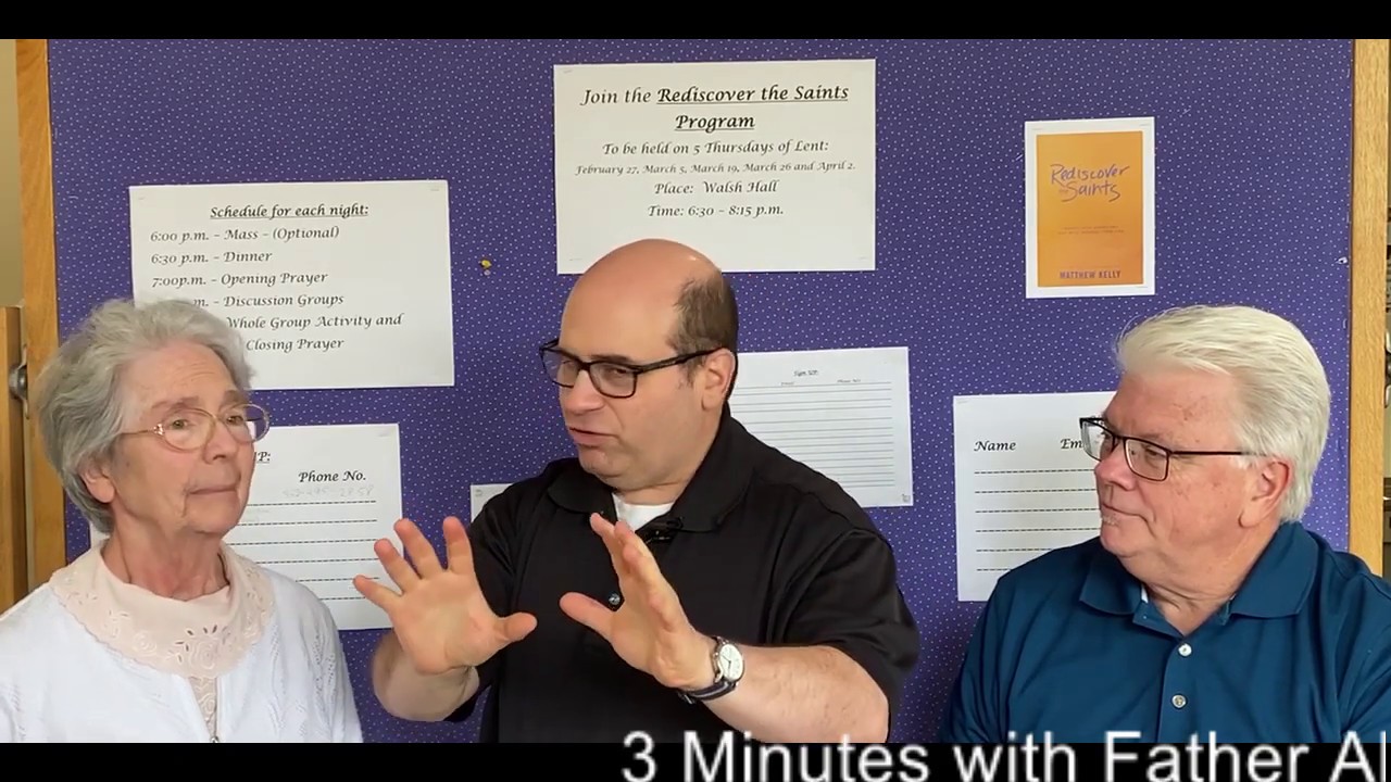 Special Edition of 3 Minutes with Father Al - YouTube