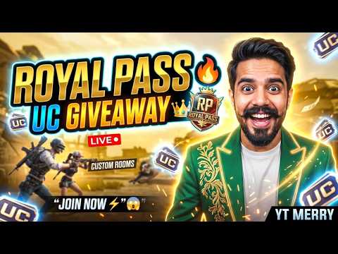 ULTIMATE RANK UP  PUBG MOBILE YT MERRY IS LIVE