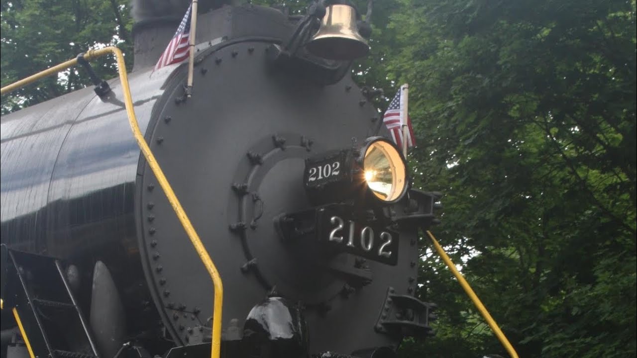 Onboard Reading 2102 | Reading and Northern Railroad - YouTube