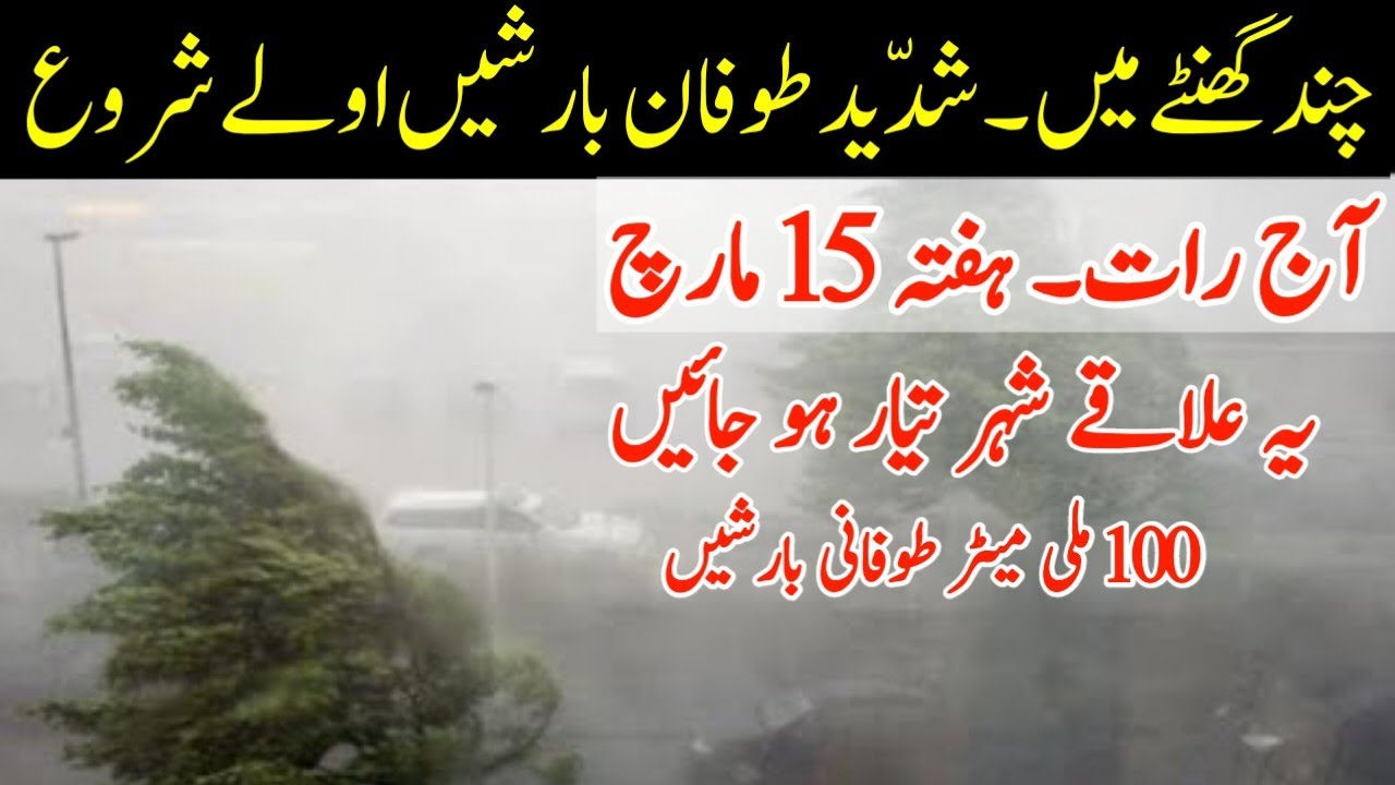 Heavy Thunderstorm ⛈️ Rains Hailstorm Expected in Many Cities of ...