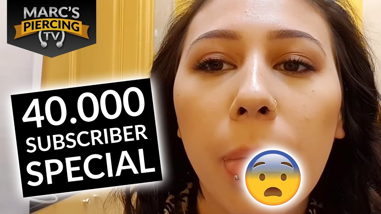 💉 Piercing FAILS Part 1 💉 Snake Eyes verstochen?? 💉 Marc's Piercing TV ...