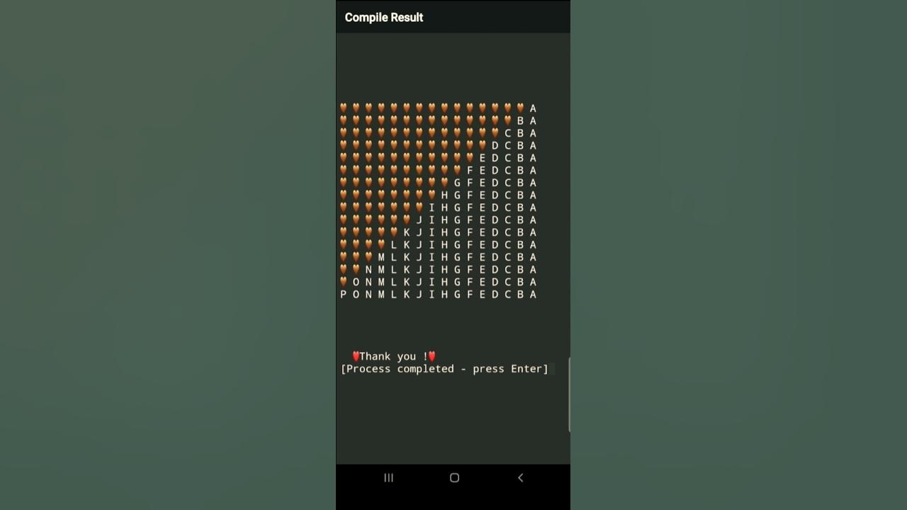 Left half Pyramid pattern in C 🤎🤎🤎 || #c #coding #pattern#design#cs #computer#science#status # ...