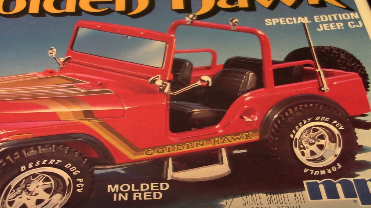 MPC Golden Hawk Jeep In box review - YouTube