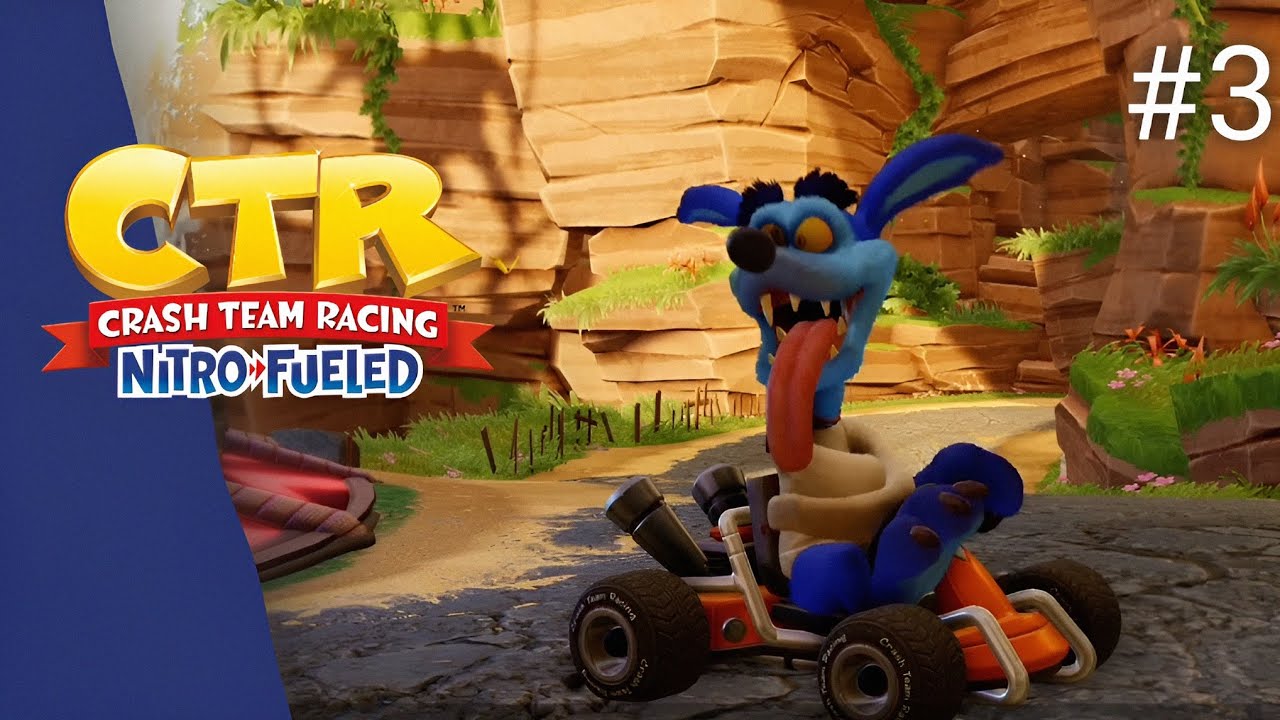 CRASH TEAM RACING NITRO-FUELED - DERROTANDO O RIPPER ROO - YouTube