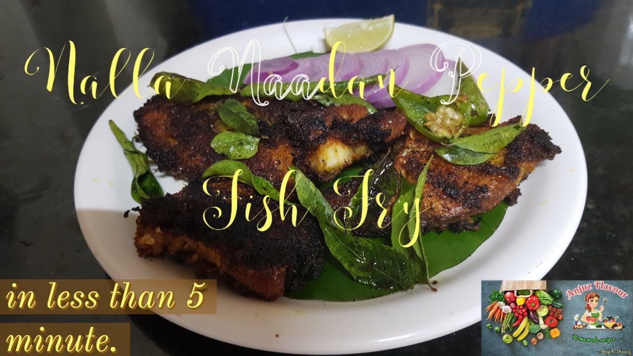 Naadan pepper fish fry.. - YouTube