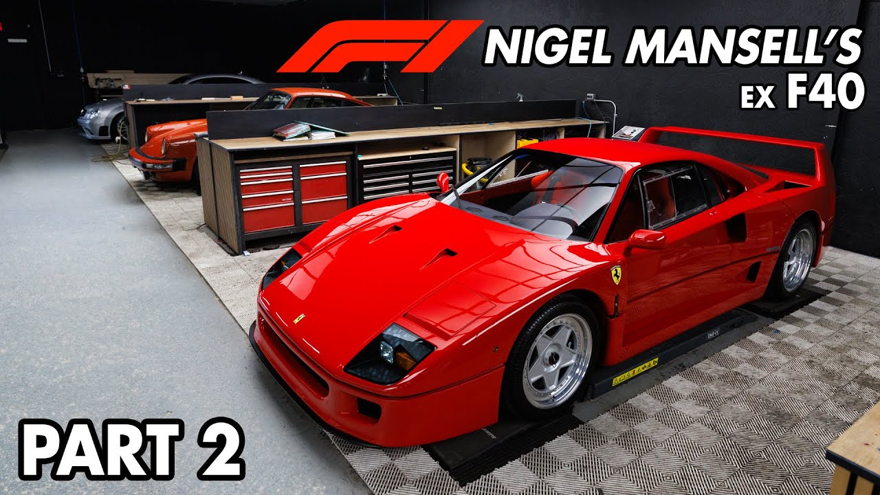 PART 2 of Nigel Mansell's ex Ferrari F40: A 30-Day Journey of Ultimate ...