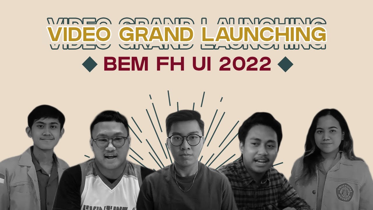 GRAND LAUNCHING BEM FH UI 2022 - YouTube