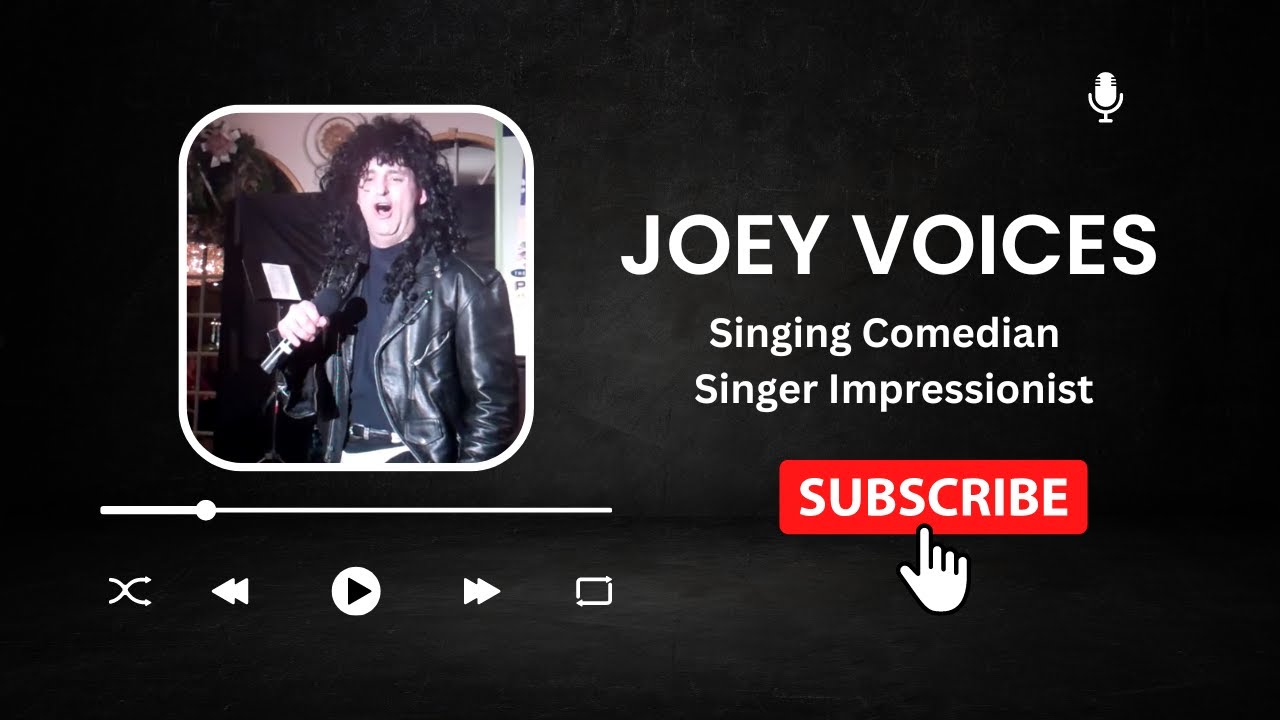 Joey Voices - Singing Comedian | Singer Impressionist Imitates Cher ...