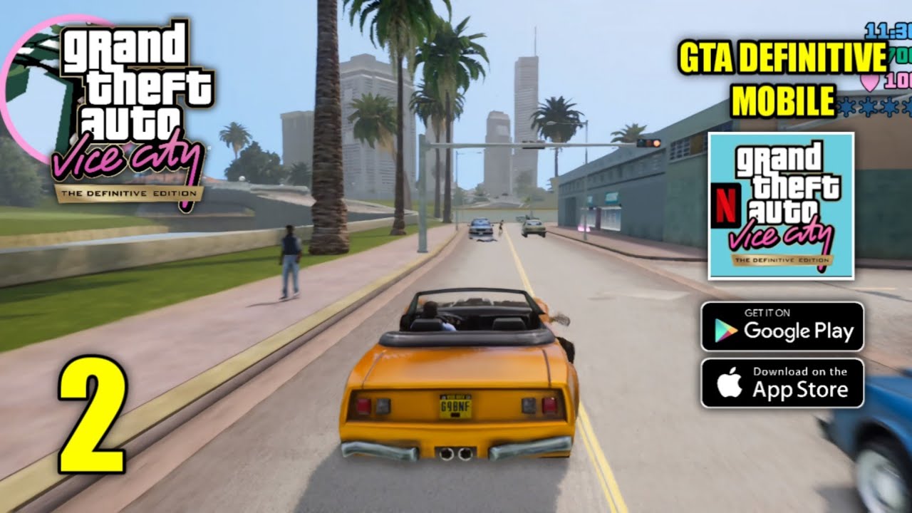 GTA Vice City Definitive Edition Netflix Mobile Gameplay Part 2 ...