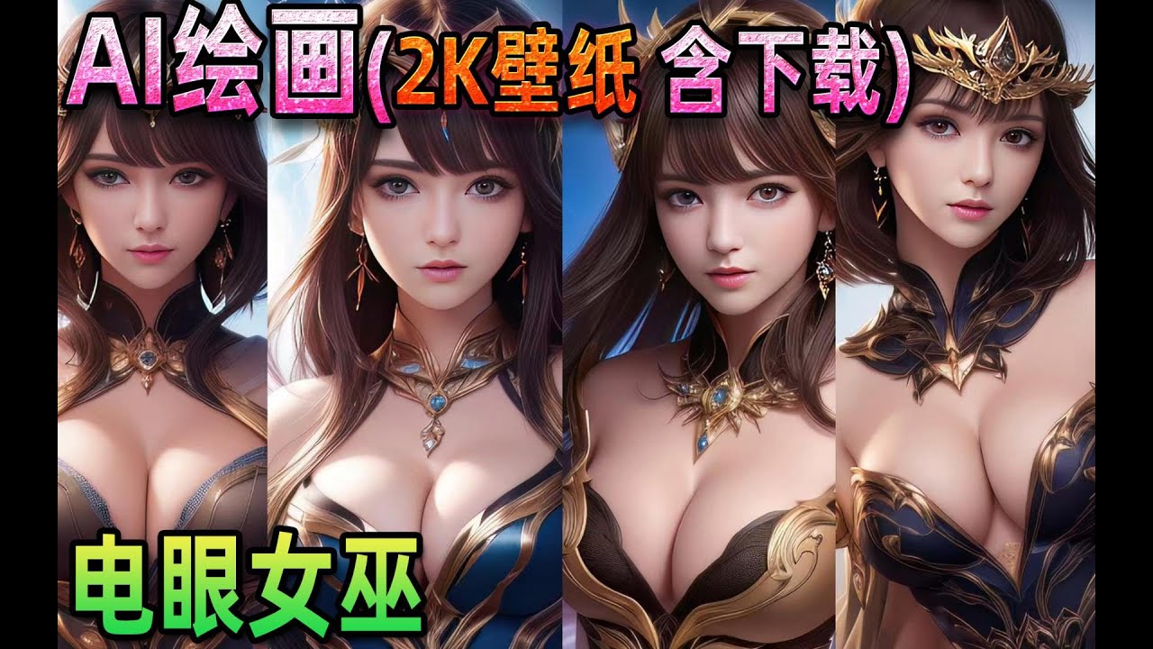 【ai绘画竟然如此性感漂亮】俏丽的双马尾少女 Ai Sexy Beauty Youtube