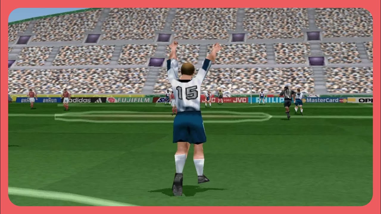 FIFA World Cup 98 - PSX / PS1 One Gameplay (1998) - YouTube