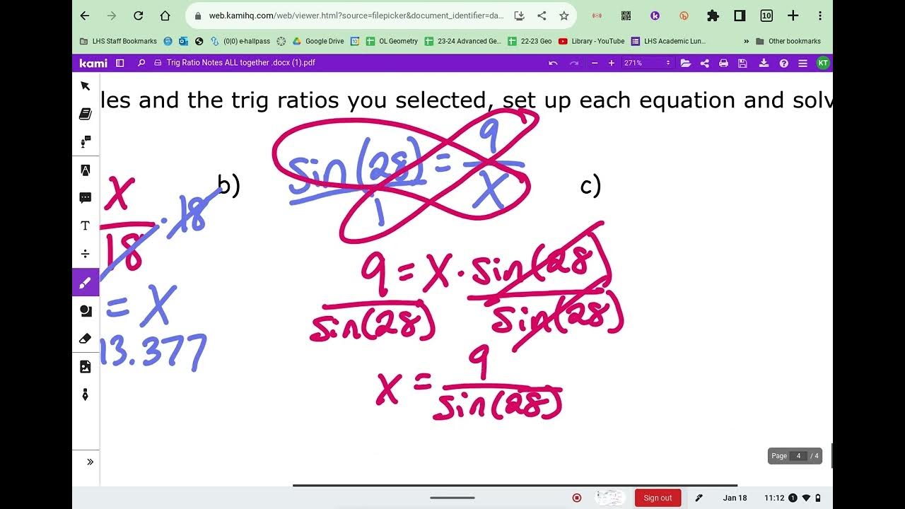Intro to Trigonometry - YouTube
