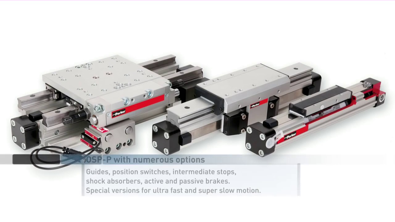 Parker Origa OSP-P Pneumatic Rodless Cylinder - PARKER ORIGA MİLSİZ ...