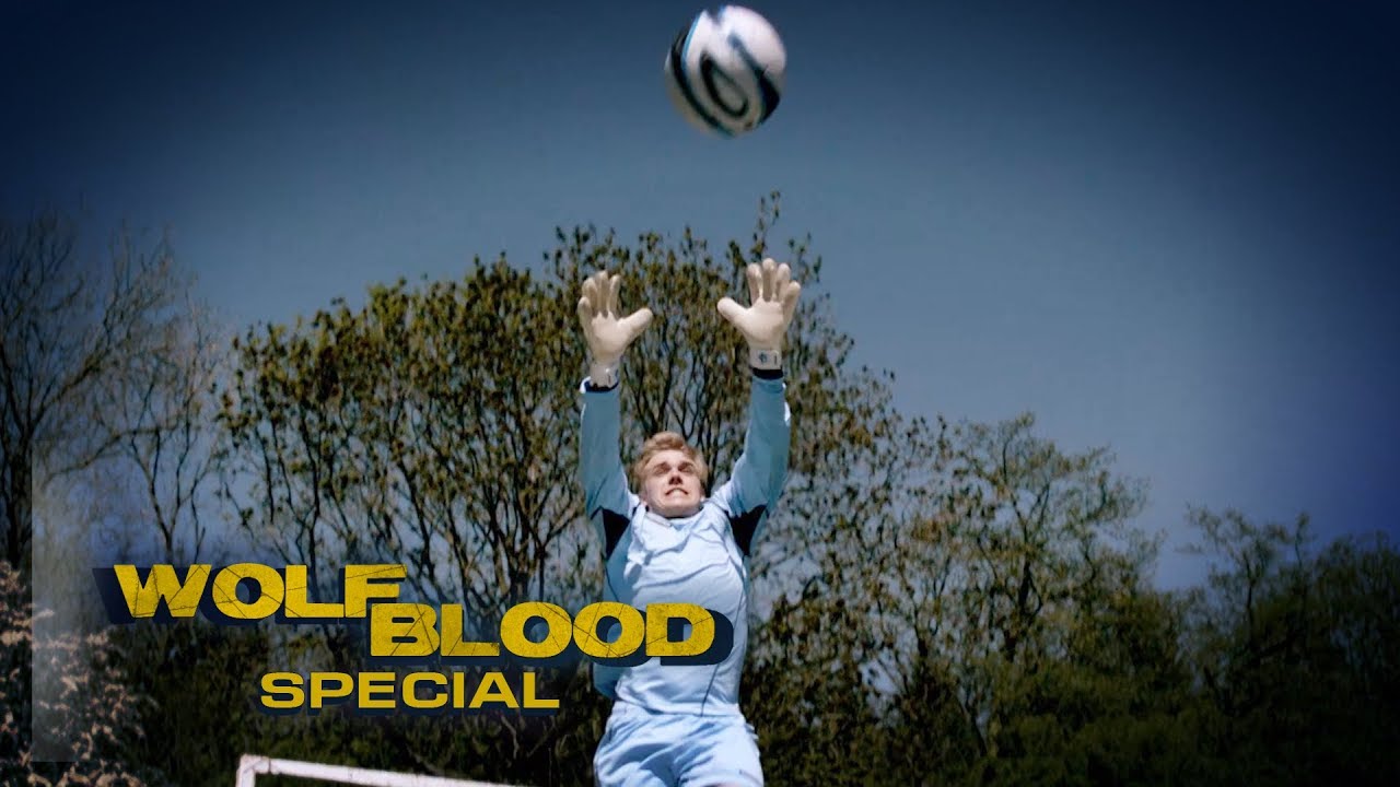 Flying Balls: Rhydian as Goalkeeper | WOLFBLOOD SPECIAL🐺 - YouTube