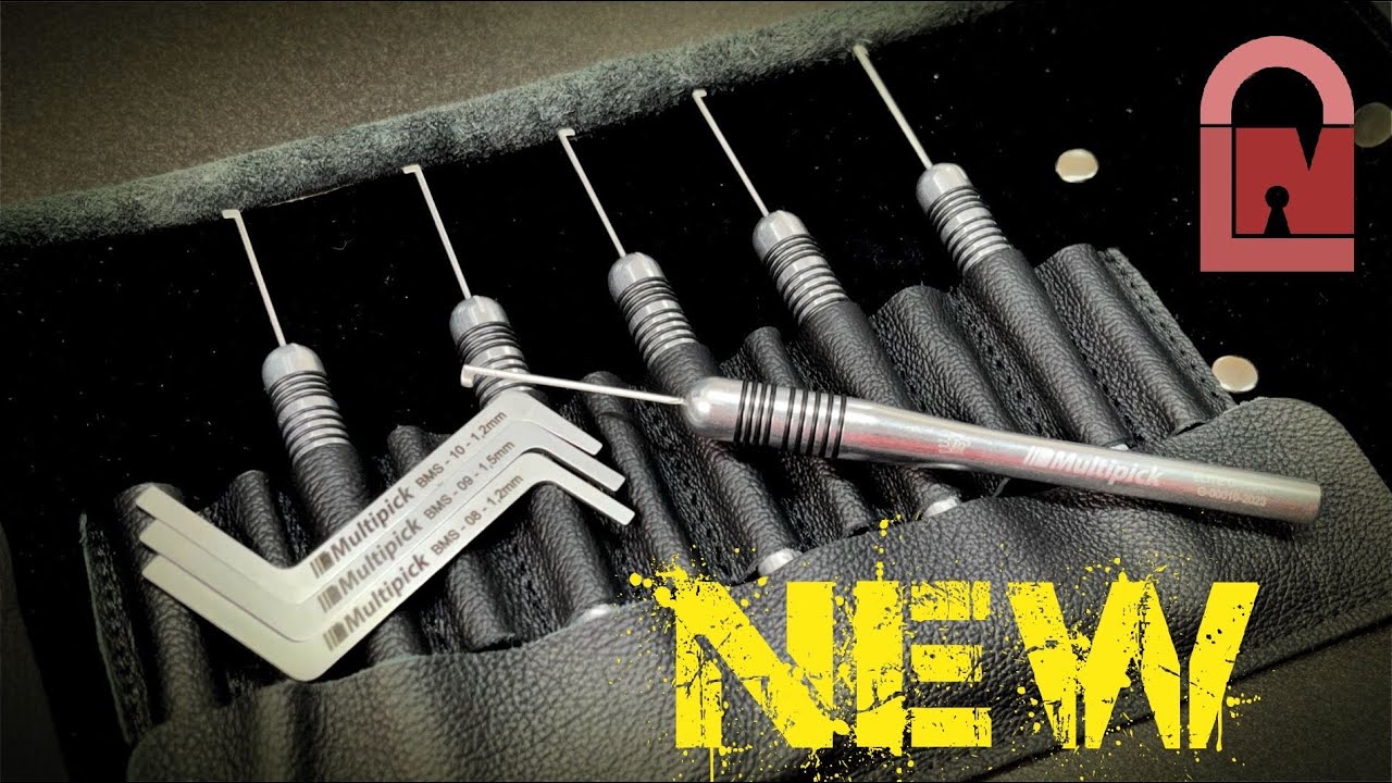Multipick Elite G-PRO Community Edition Dimple Lock Pick Set - YouTube