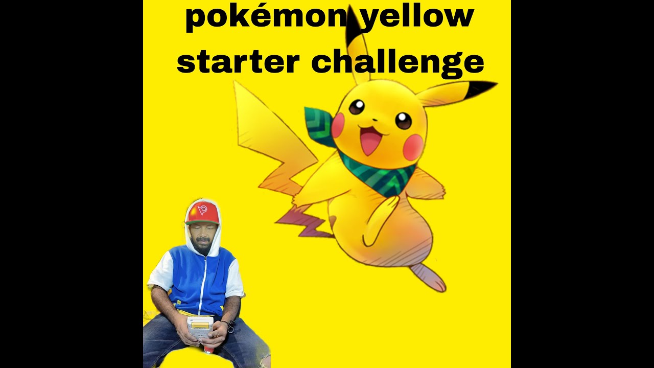 Pokémon yellow starter challenge part 2 - YouTube