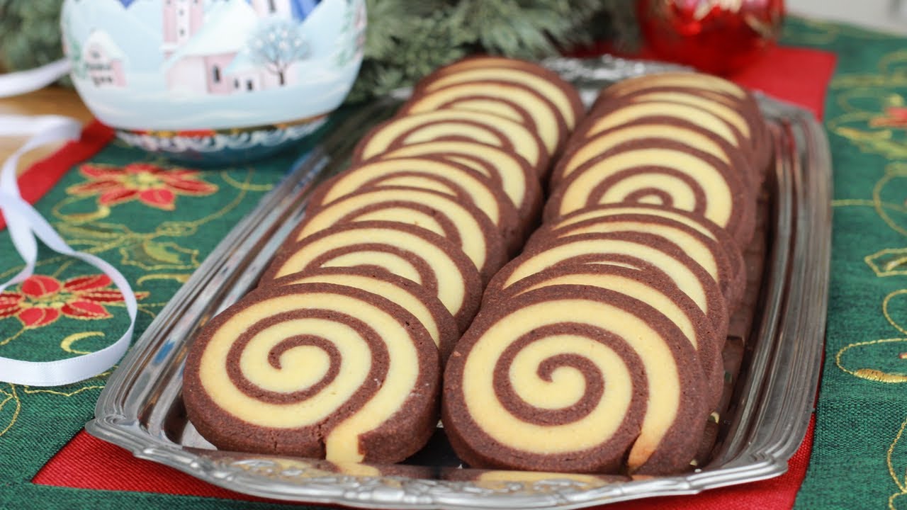 SPIRALNI KEKSI - recept za jednostavan keks - YouTube