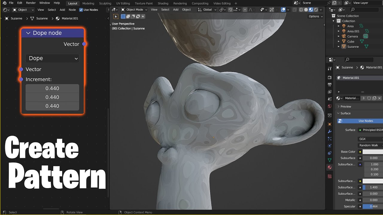 Create Animation Pattern in Blender Using Nodes - YouTube
