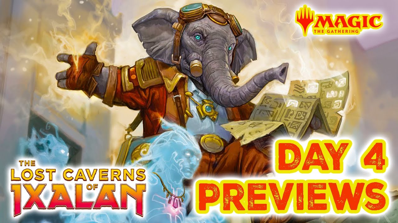 LOST CAVERNS OF IXALAN PREVIEWS - DAY 4 - Blue God, New Dual Lands, and ...