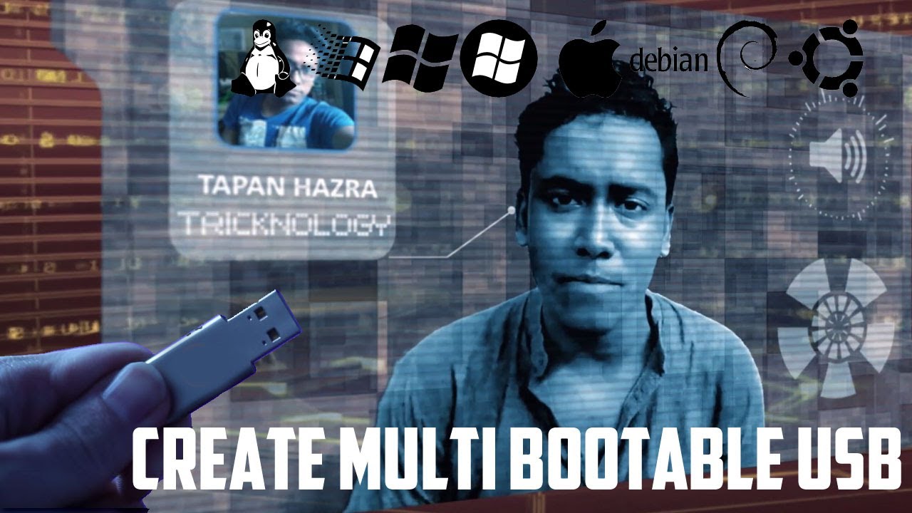 How To Create Multi Bootable USB | Linux Bootable USB | Windows ...