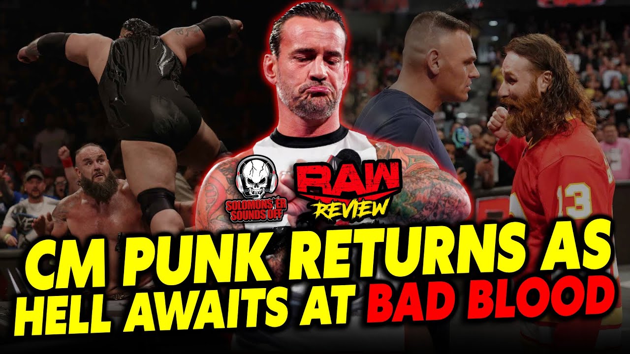 WWE Raw 9/16/24 Review | CM Punk RETURNS To Address His Hell In A Cell ...