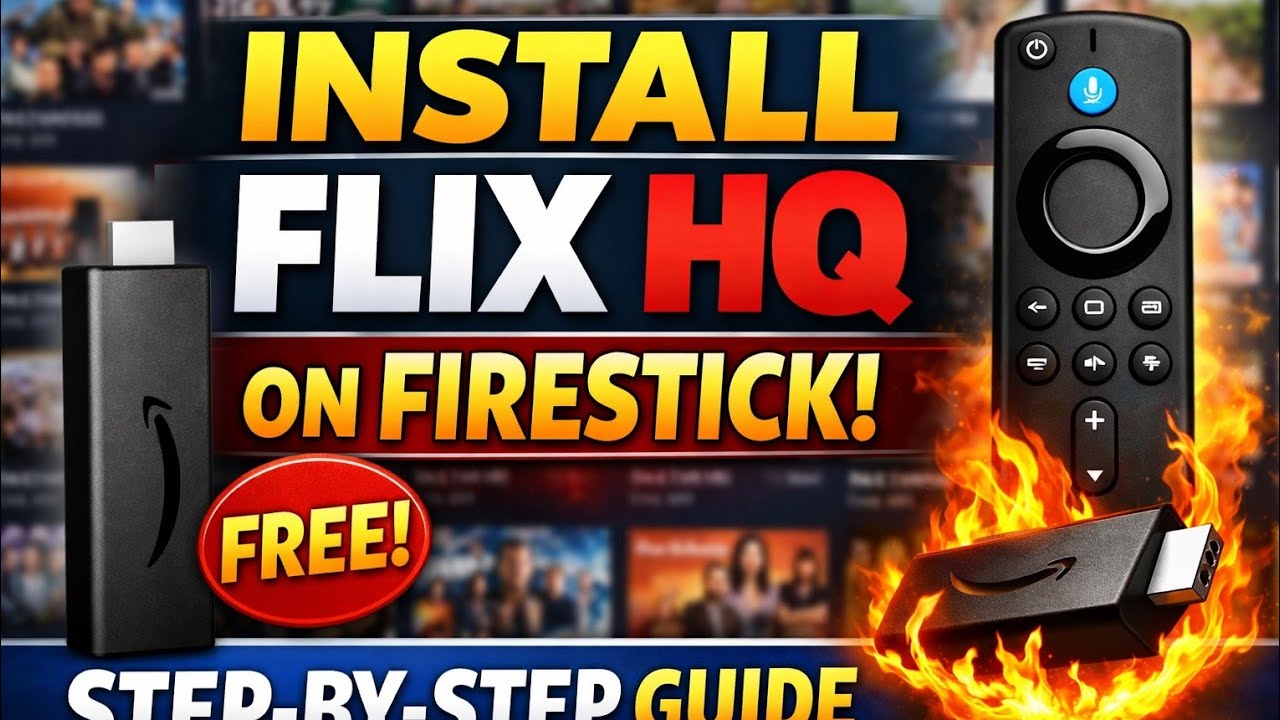 Flix HQ App Install on FireStick 🔥 Easy Setup Guide - YouTube