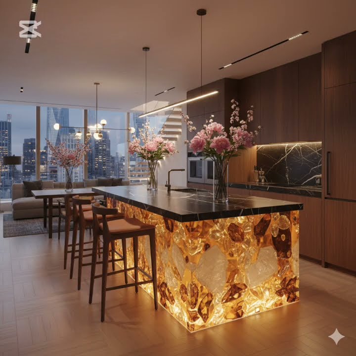 Luxury Crystal Resin Interior Design Ideas 🏡#viralshort - YouTube