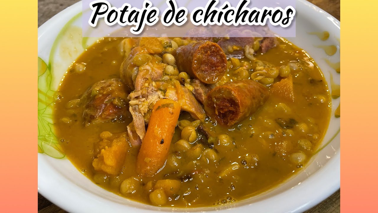 Potaje de chícharos #delicious #potajedechicharos #potaje - YouTube