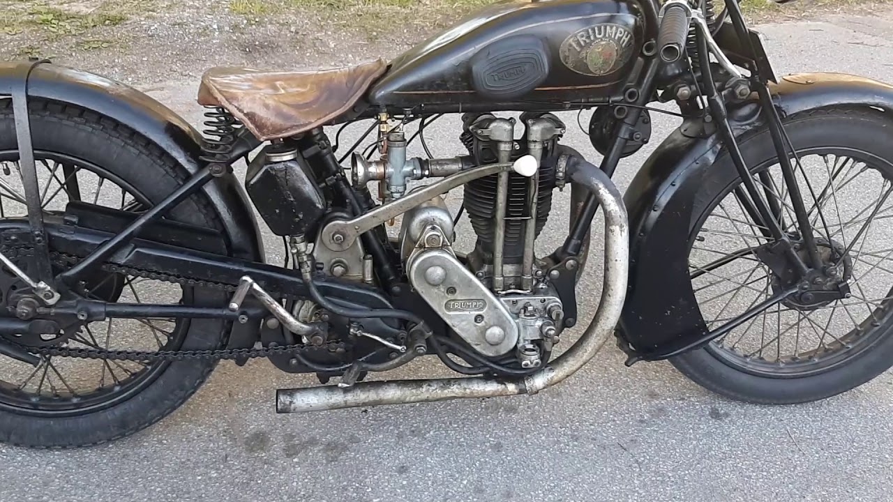 Triumph ST 1929 - YouTube