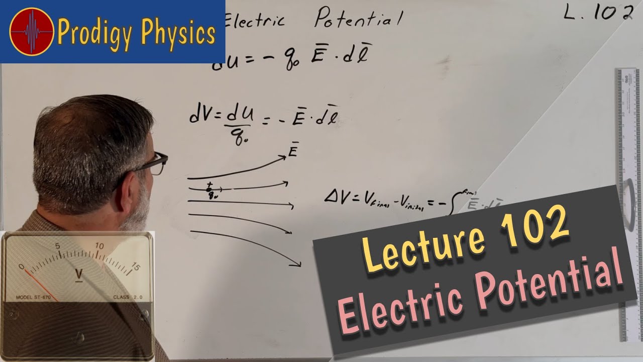 Lecture 102: The Electric Potential - YouTube