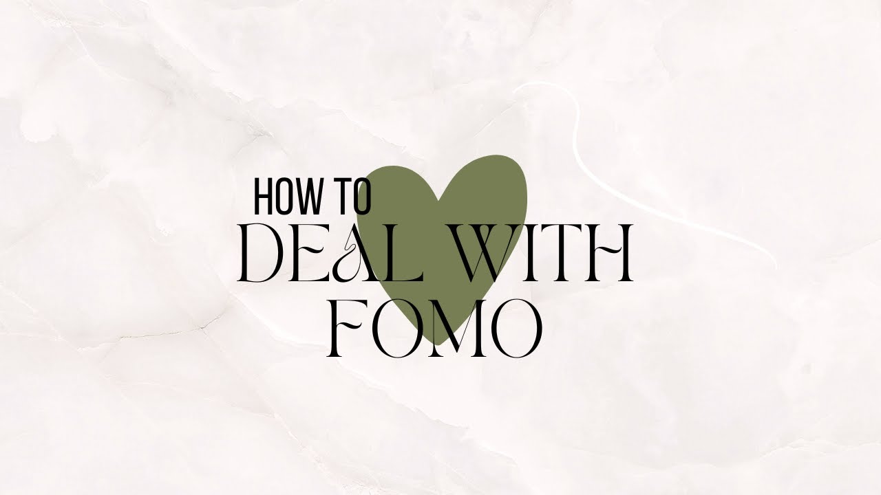 How to Deal with FOMO - YouTube