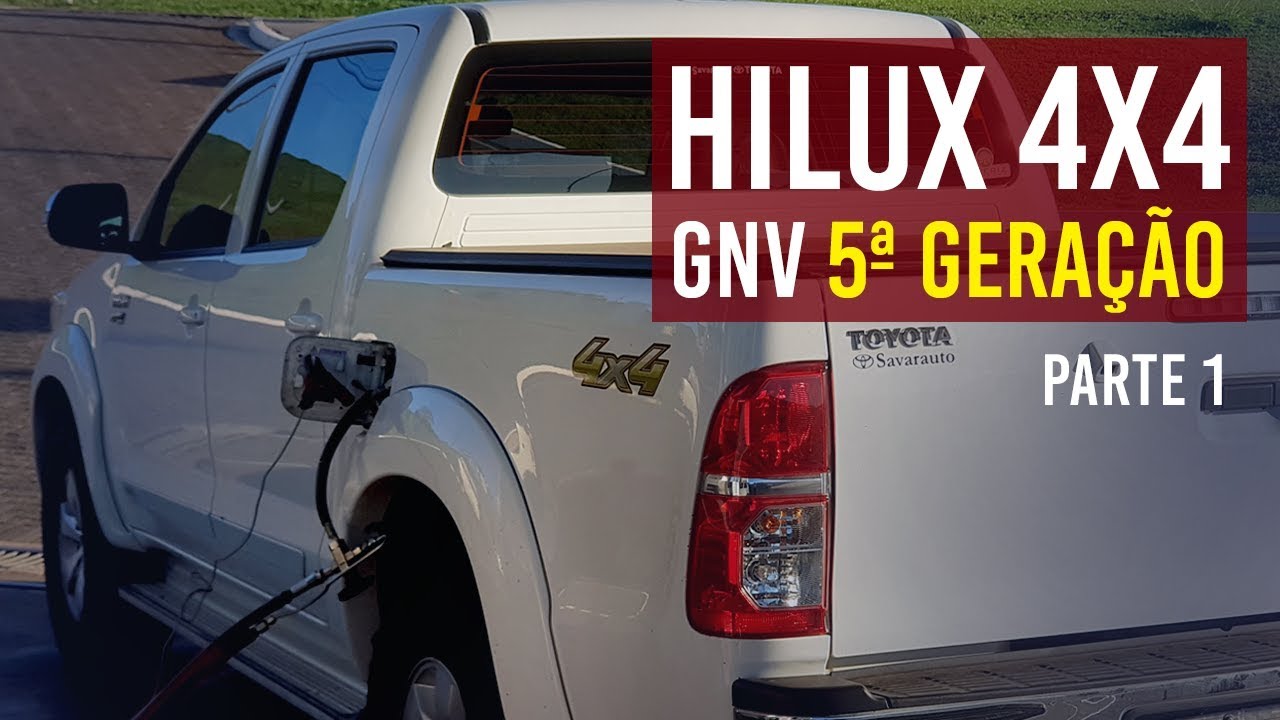 TOYOTA HILUX MELHOR PICK UP AUTOMATICA PARA COLOCAR GNV 5 GERACAO - YouTube