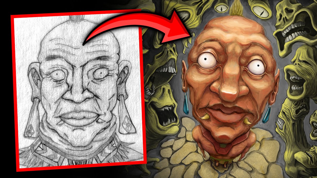 Turning YOUR Sketches Into Masterpieces | E3 - YouTube