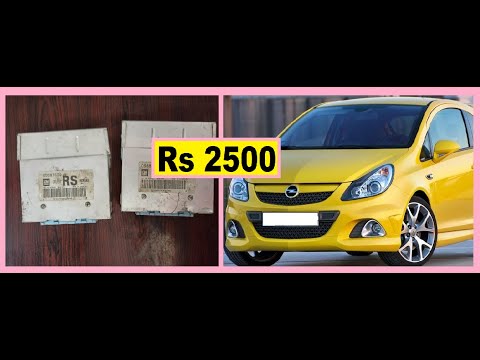 Opel Corsa CAR ECM & ECU Available Good Working Condition Rs 2500 - YouTube